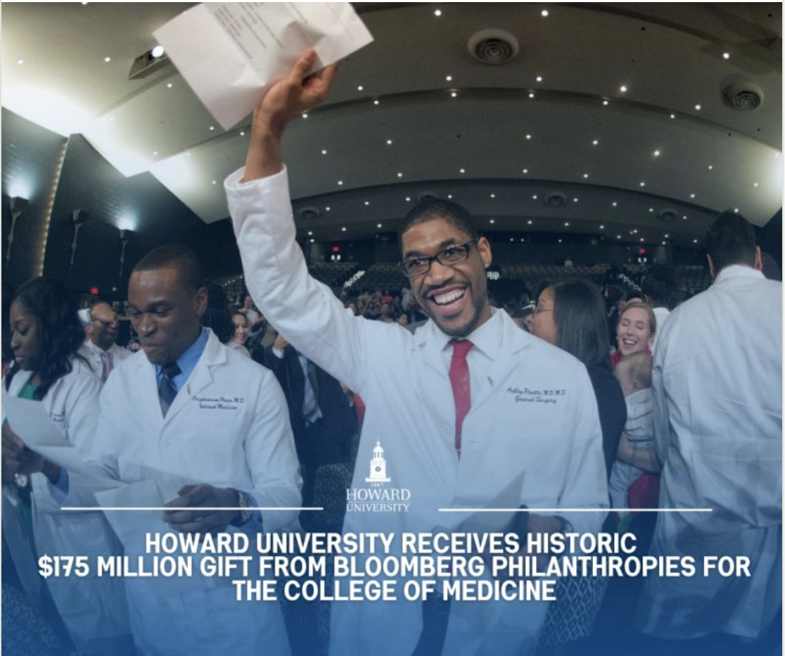 Howard University’s College of Medicine, along with three other ...